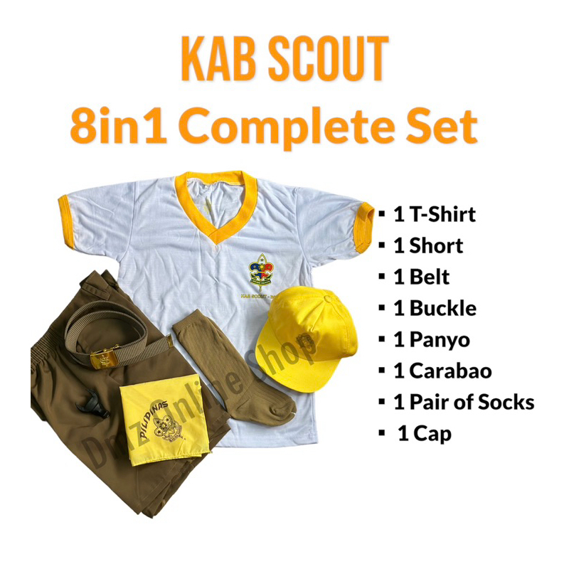 kab scout 8in1 COMPLETE SET | Shopee Philippines