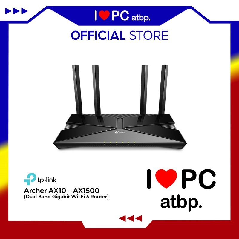 TPLINK Archer AX10 - AX1500 Dual Band Gigabit Wi-Fi 6 Router | Shopee ...