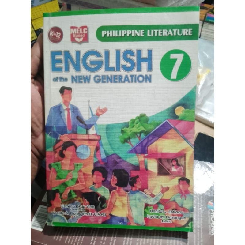ENGLISH OF THE NEW GENERATION Philippine Literature grade 7 (use ...
