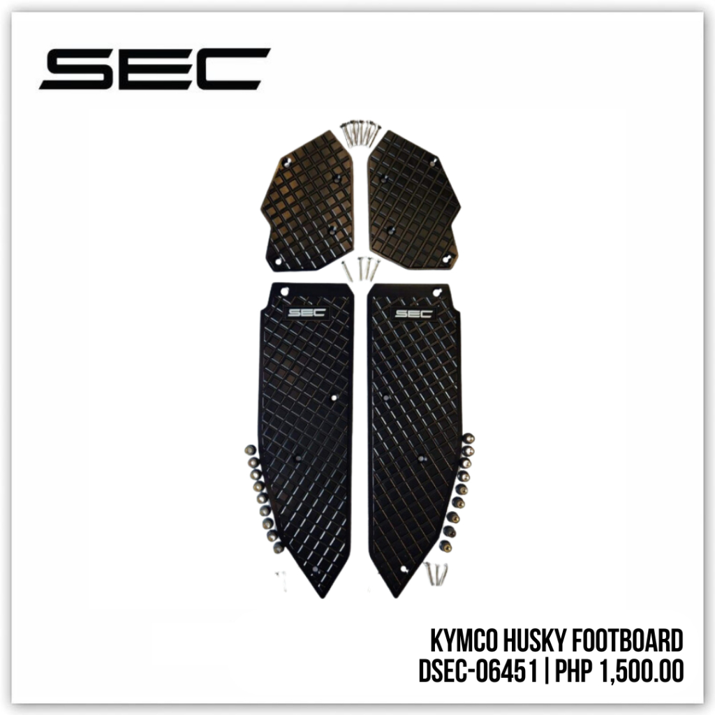 SEC Accessory KYMCO Husky Footboard (DSEC-06451) | Shopee Philippines