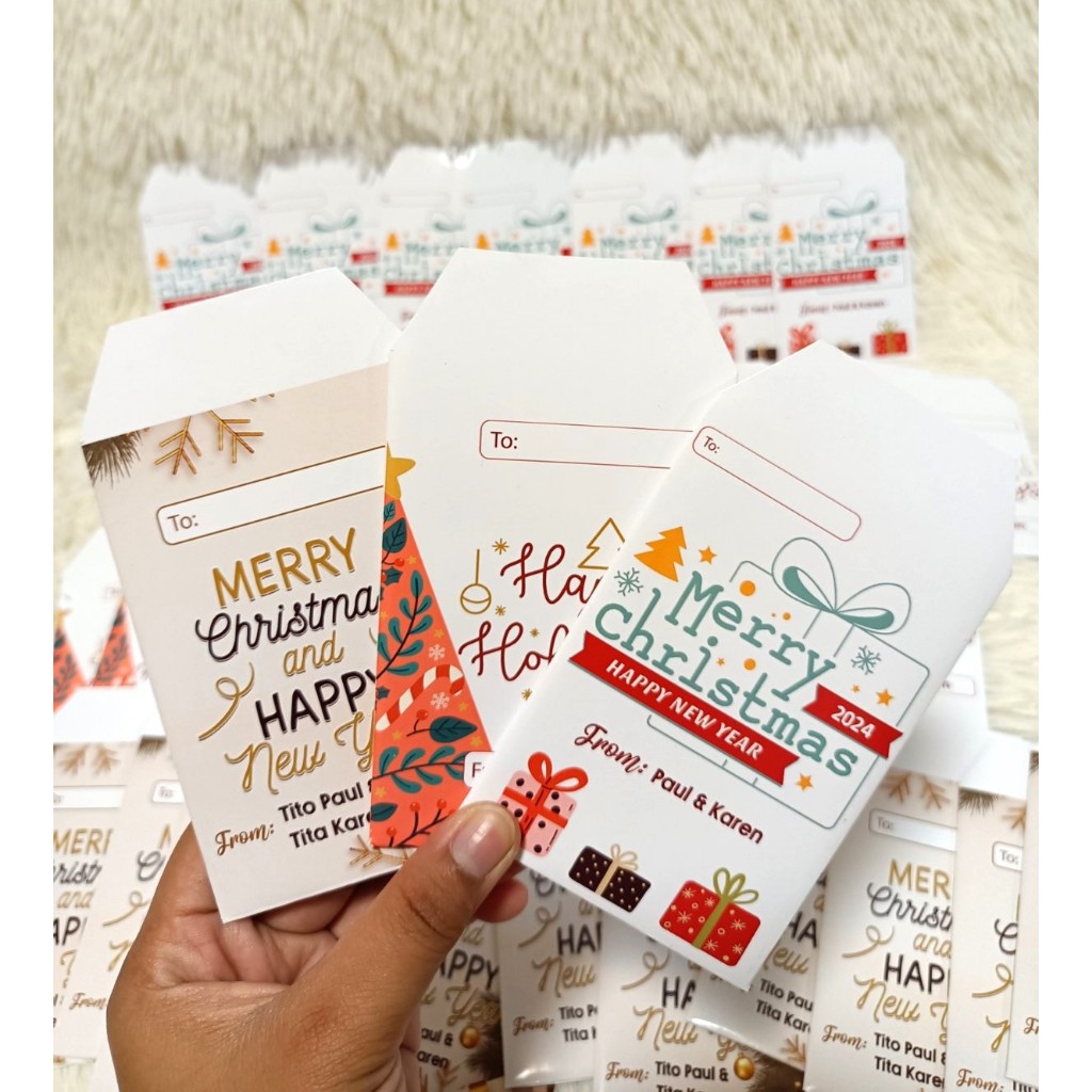 PERSONALIZED MINI ANGPAO (MONEY ENVELOPE) | Shopee Philippines