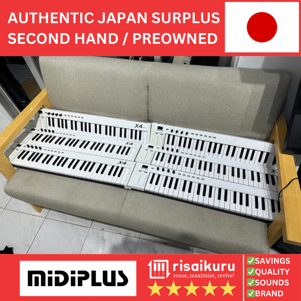 MIDIPLUS X4-MINI MIDI Controller Keyboard 49 Keys | Shopee Philippines