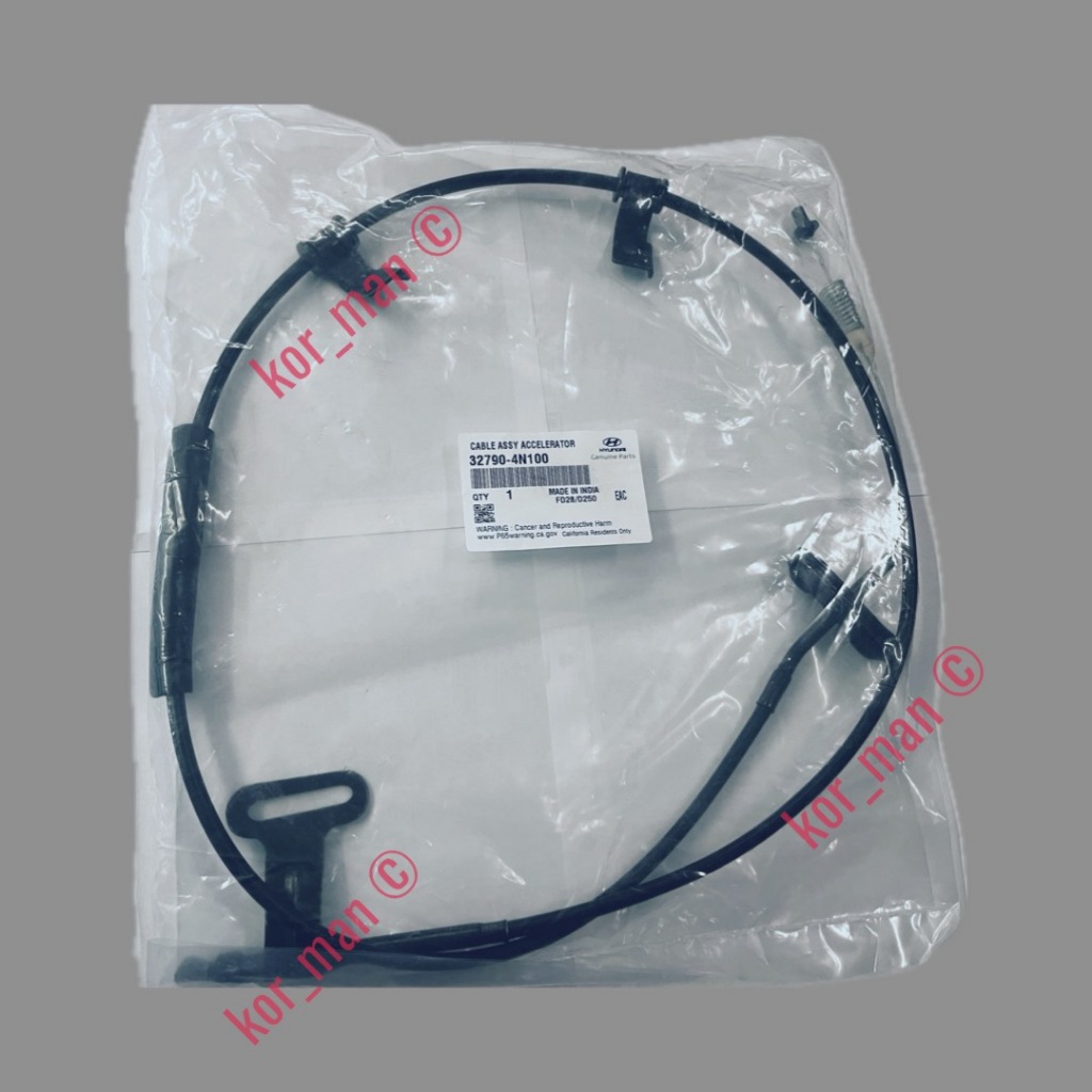 Accelerator Cable Hyundai Eon 2012-2018 32790-4N100 Mobis India Made in ...