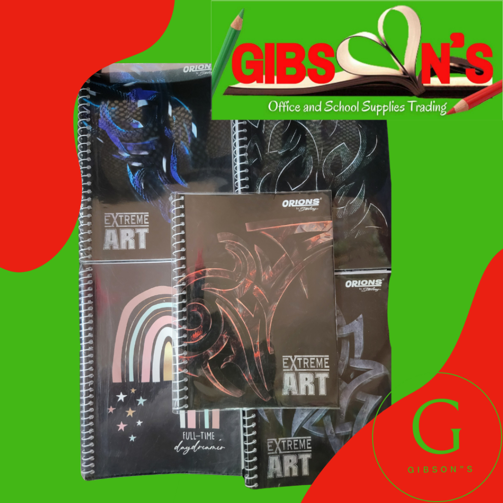ORIONS Spiral Notebook with cover | Shopee Philippines