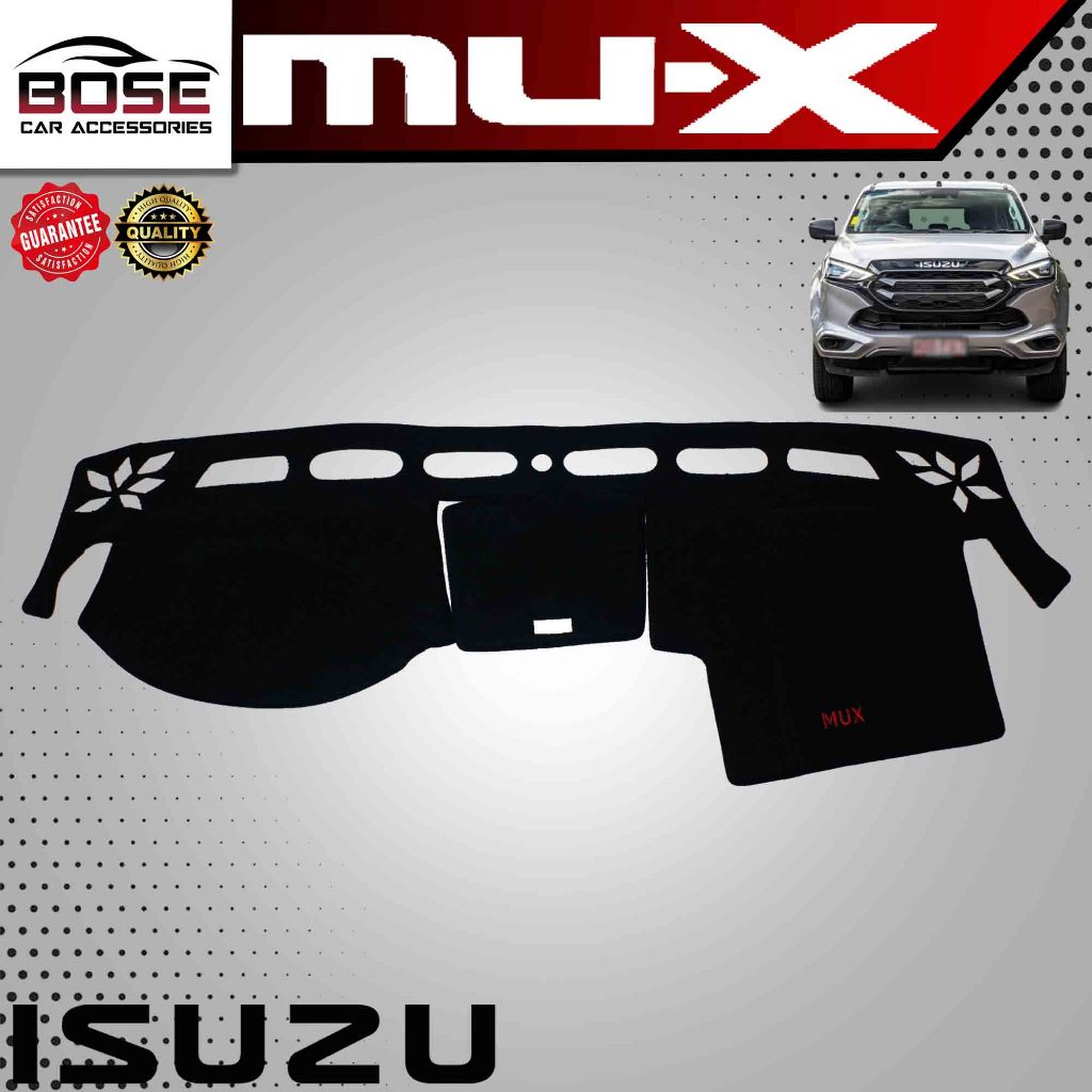Dashboard Cover for Isuzu MUX / MU-X 2013 - 2021 High Quality Non Slip ...