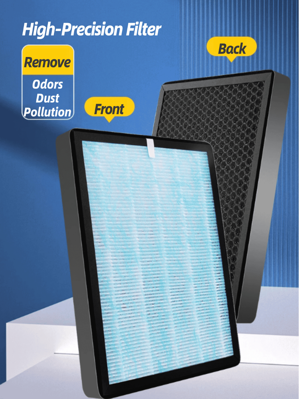 ONE HOME HEPA Filter Activated Carbon Air Purifier Replacement ...
