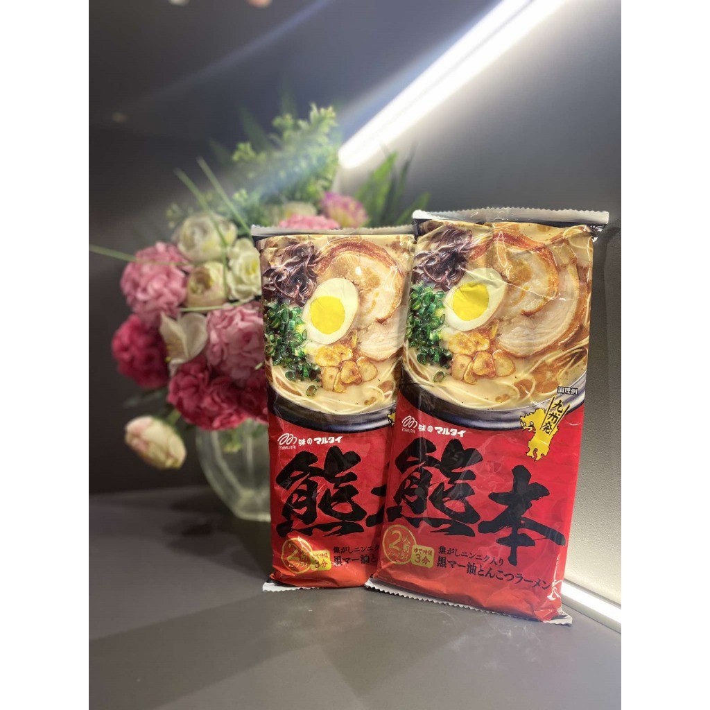 [JAPAN] Marutai Kumamoto Black Mar Oil Tonkotsu Ramen 186g | Shopee Philippines
