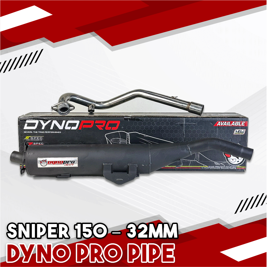 DYNO PRO PIPE FOR SNIPER 150 32MM | Shopee Philippines