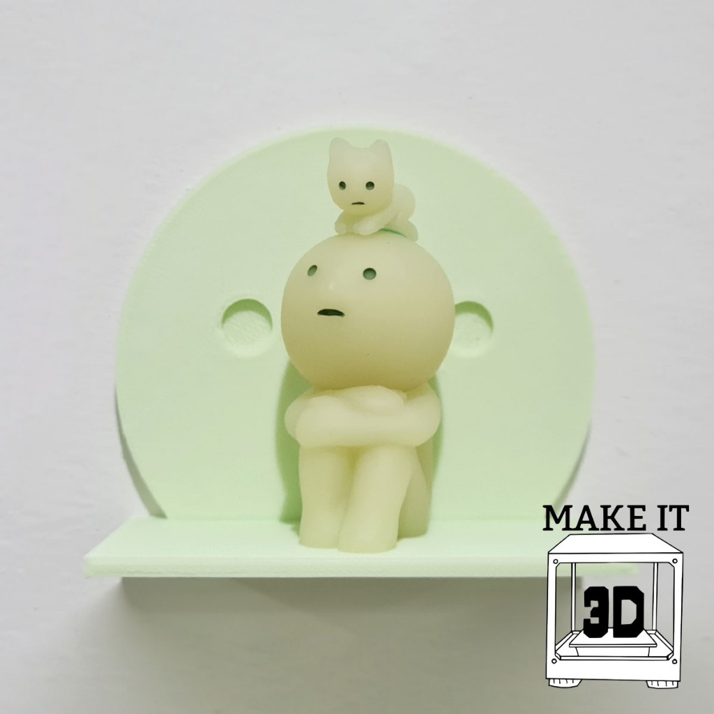 Smiski Display Shelf Holder - 3D Printed by Make It 3D | Shopee Philippines