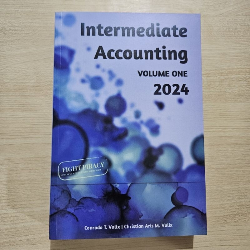 Intermediate Accounting 1 2024 edition By:Valix | Shopee Philippines