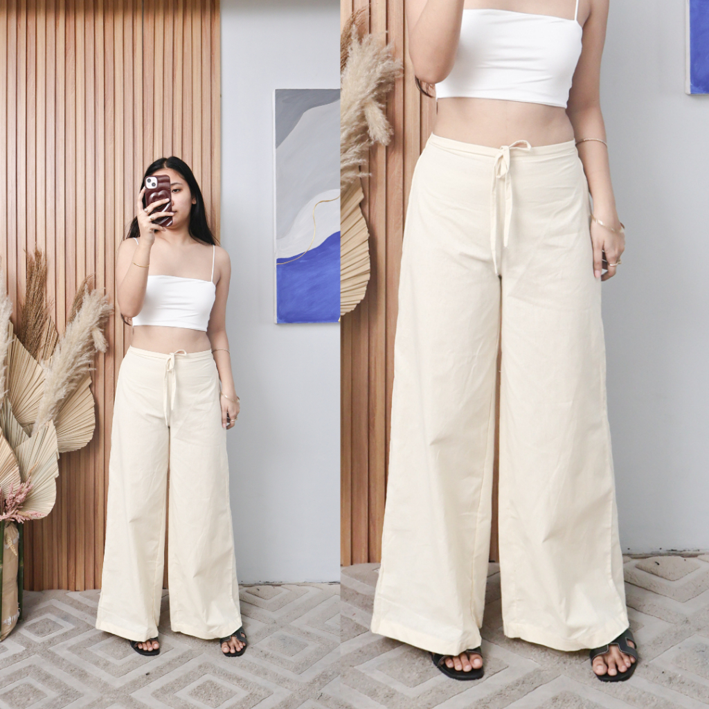 Calliah Lovi Wideleg Pants High waist Pants For Women On Sale | Shopee ...