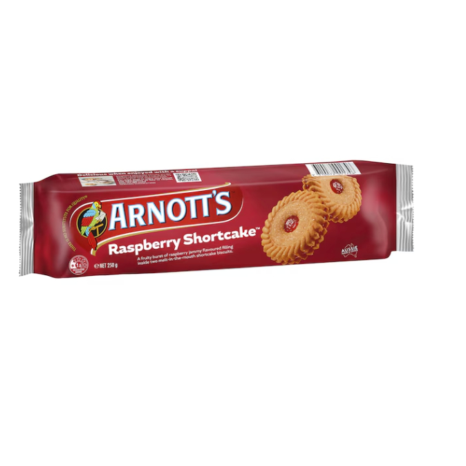 Arnott's Raspberry Shortcake Biscuits 250g (DEC 20, 2024) | Shopee ...