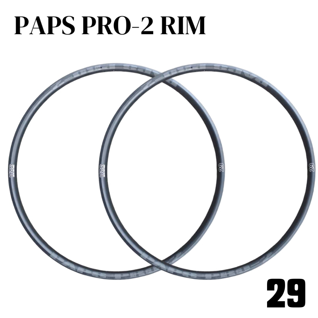 PAPS PRO 1 & PAPS PRO 2 RIMS TUBELESS READY FOR MTB | Shopee Philippines