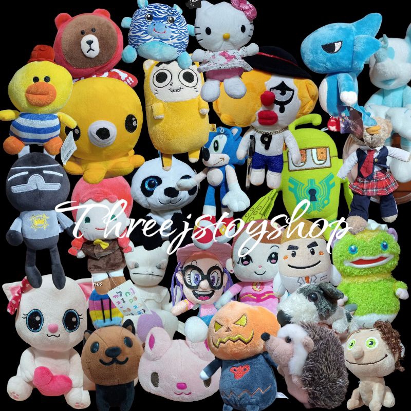 Assorted Stuffed Toys Preloved 20 30 40 50 60 | Shopee Philippines