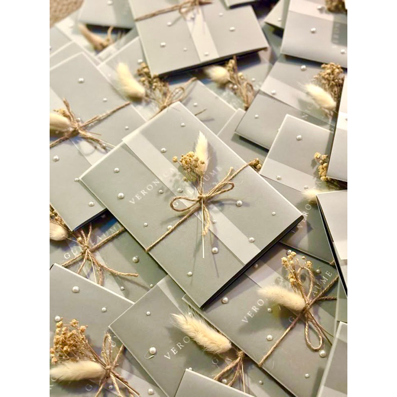 [RUSH] Pearl Invitations Wedding Birthday Invites Translucent ...