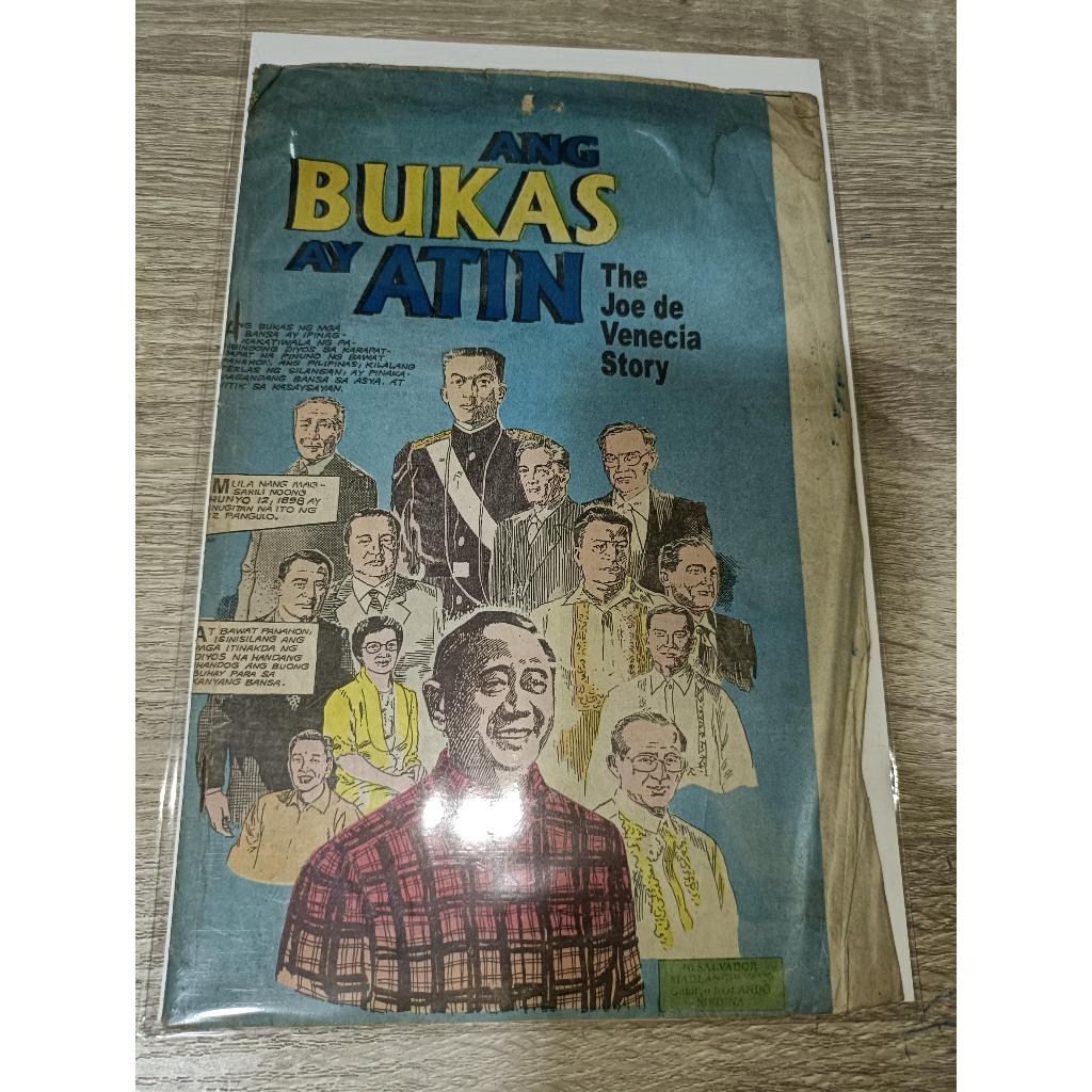 Ang bukas ay Atin (Joe de Venecia story political komiks) - TAGALOG ...