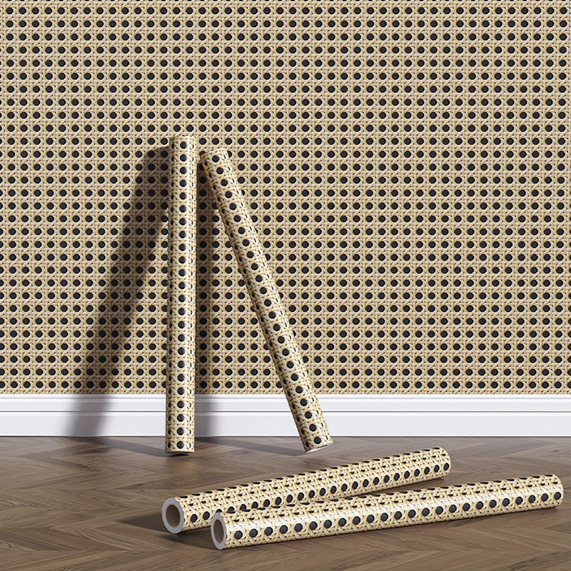 10mx45cm Rattan Sticker PVC Wall Stickers Waterproof For Home Decor ...