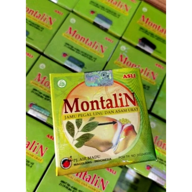 MONTALIN ORIGINAL 1 BOX 40 CAPSUL | Shopee Philippines