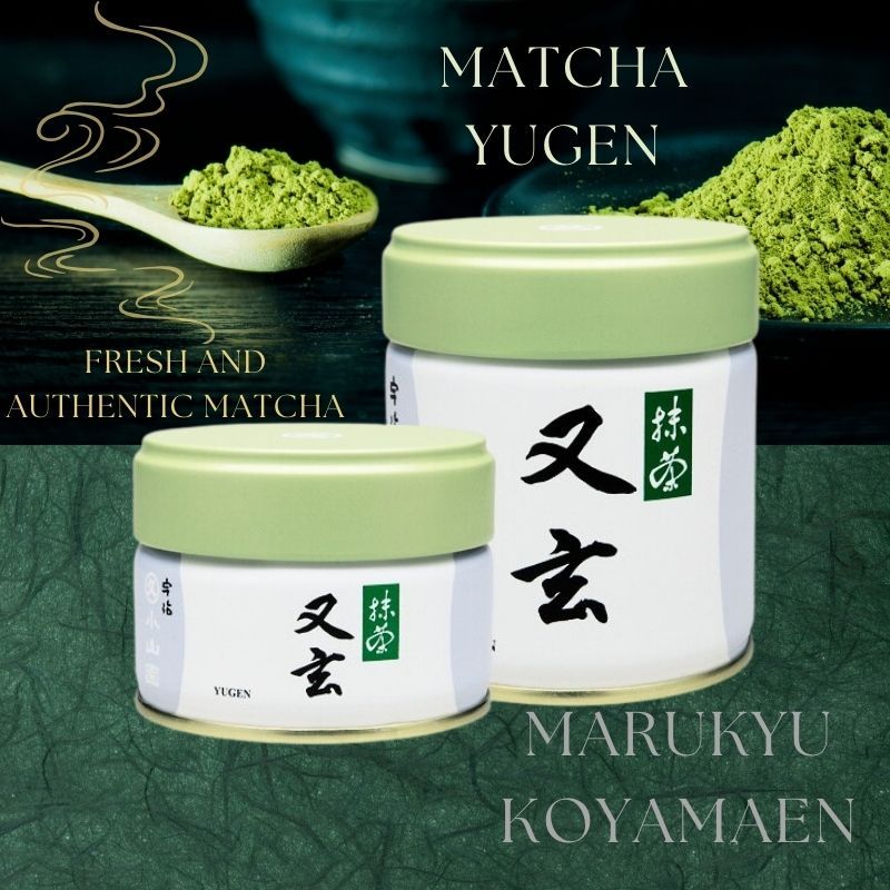 Matcha Marukyu Koyamaen YUGEN 20g 40g Can | Shopee Philippines