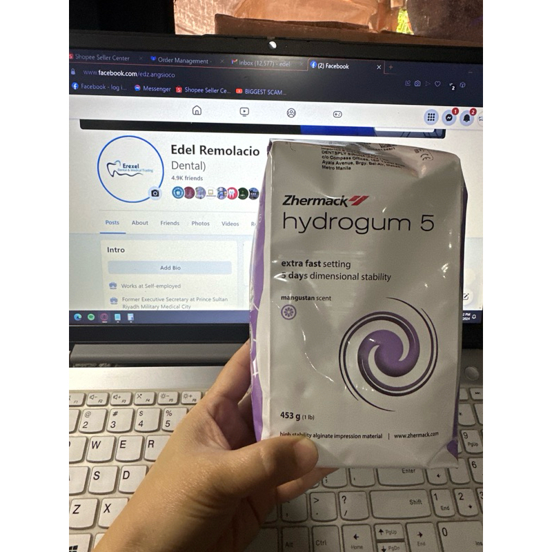 Dental alginate Hydrogum 5 453g | Shopee Philippines