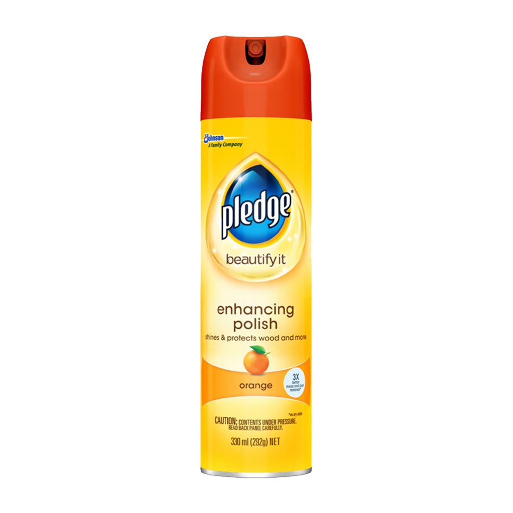 Pledge Furniture Orange and Lemon - 330ml | Shopee Philippines