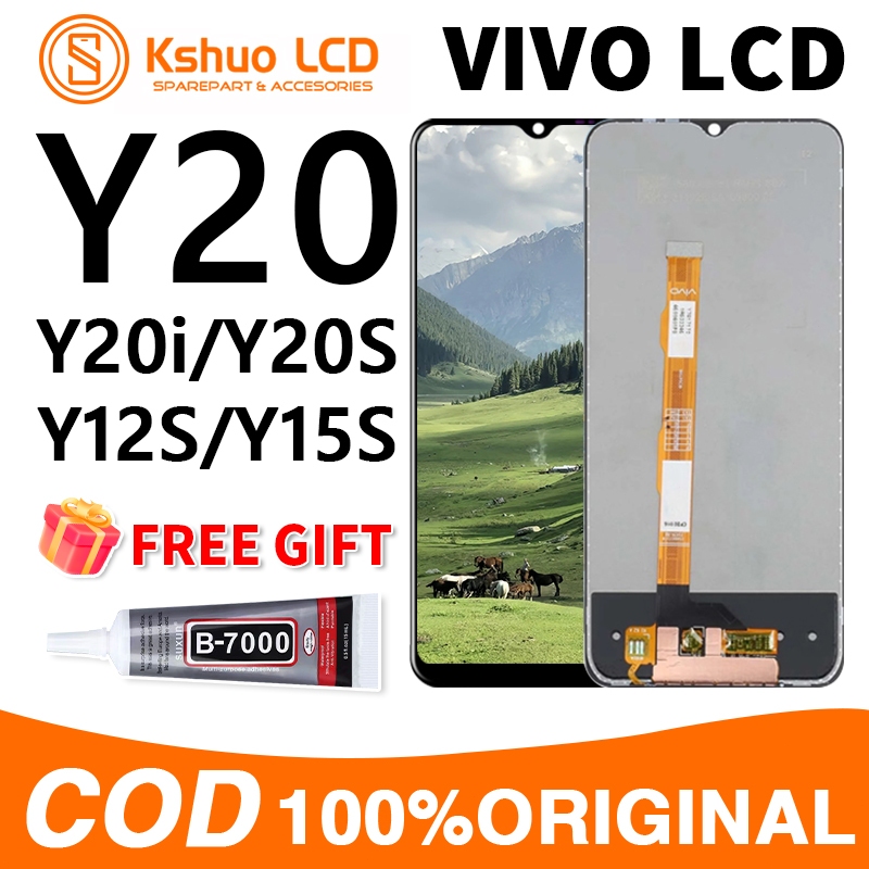 【100%ORIGINAL】LCD VIVO Y20/Y20I /Y11S/Y12S /Y15S/Y20T/Y20A/Y20S ...