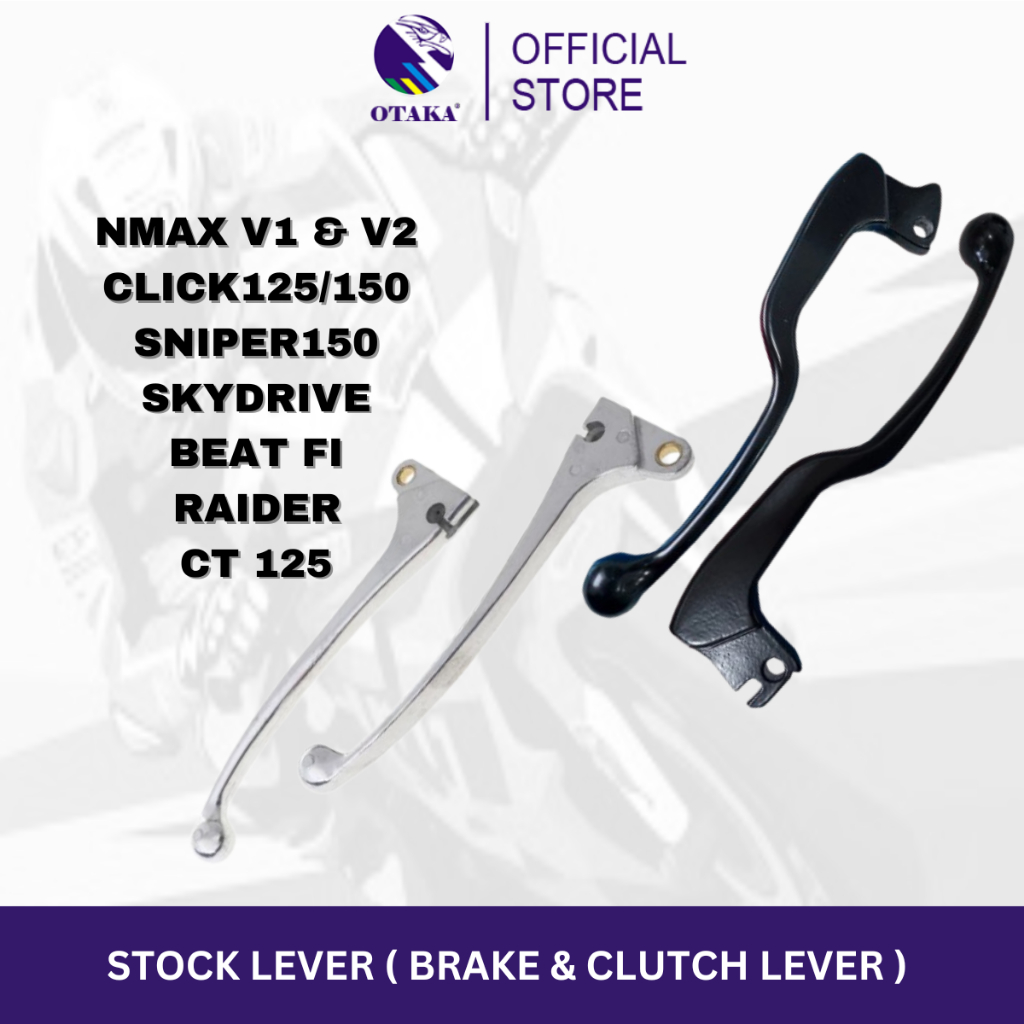 BRAKE/CLUTCH (STOCK LEVER) RAIDER/NMAX/SNIPER/SKYDRIVE/CLICK/BEAT/CT125 ...