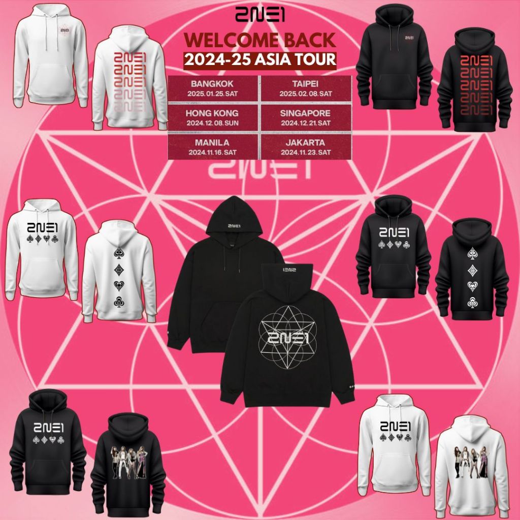 [HOODIE B2B] 2NE1_WELCOME BACK TOUR_HOODIE_COLLECTIONS_3 | Shopee ...