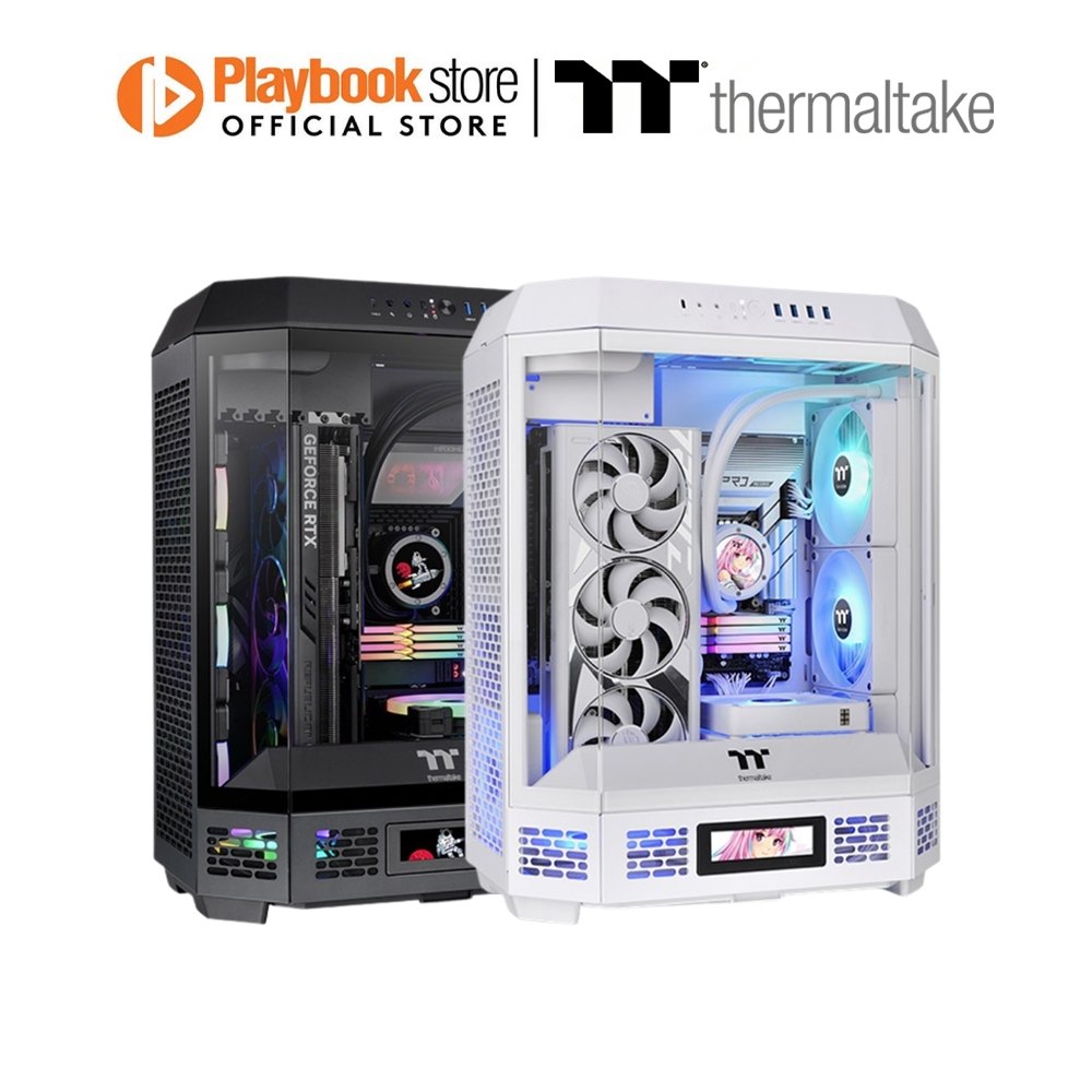 Thermaltake The Tower 600 ATX Vertical Design Mid Tower Chassis Desktop ...