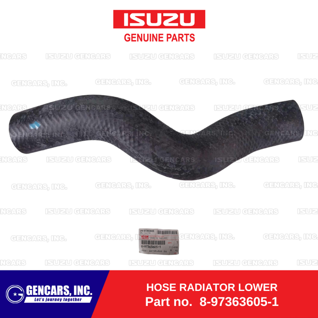 Isuzu Hose Radiator Lower for Alterra 2005-2013 (8973636051) (Genuine ...