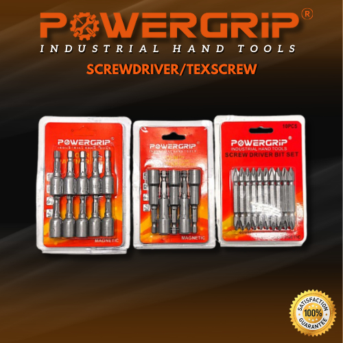 POWERGRIP SCREW DRIVER BIT (SCREW ADAPTOR)/TEXS CREW BIT (TEXS CREW ...