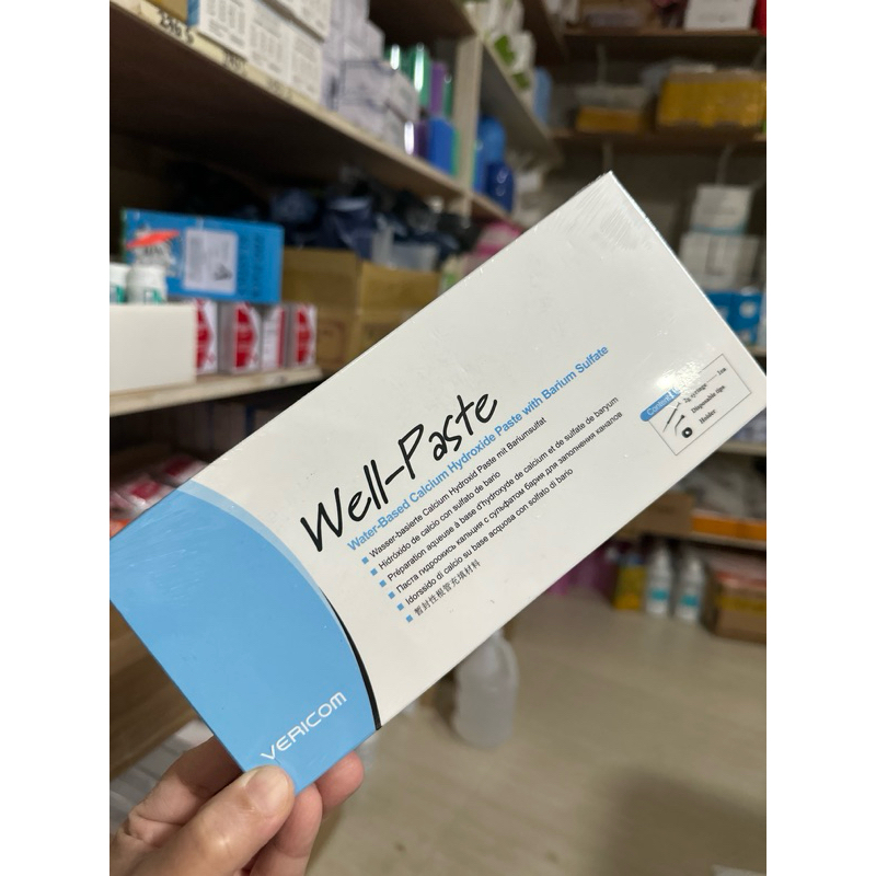 Vericom Well-Pex and well paste is a calcium hydroxide dental | Shopee ...