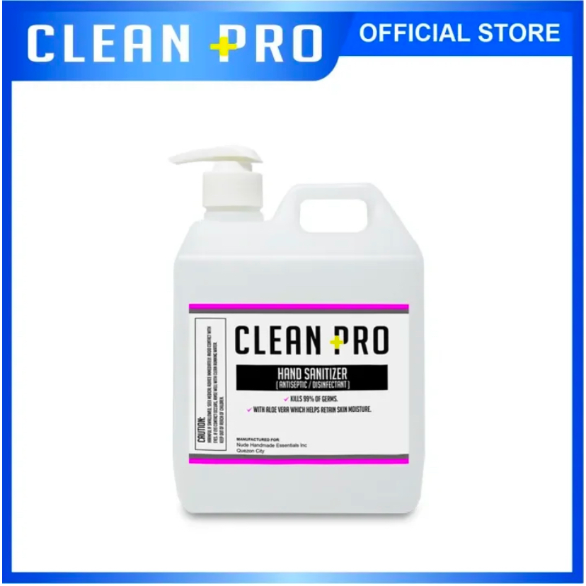 Clean Pro Hand Sanitizer 1 Liter | Shopee Philippines