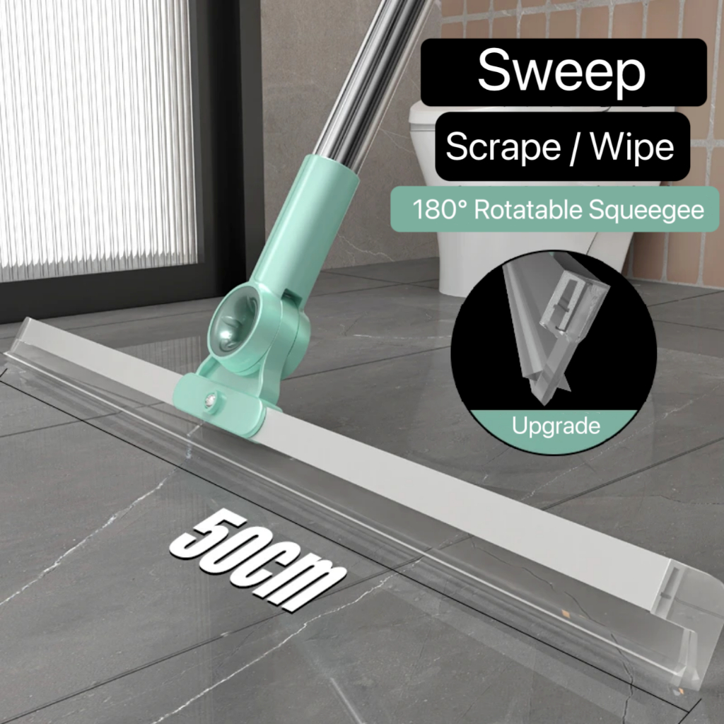 Magic Mop Floor Mop Cleaning Scalable Floor Map Squeegee Bathroom Wiper ...