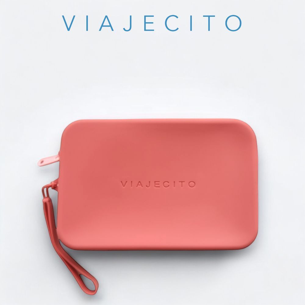 Viajecito Clutch Taffy | Silicone Water-proof Clutch Bag for Women ...