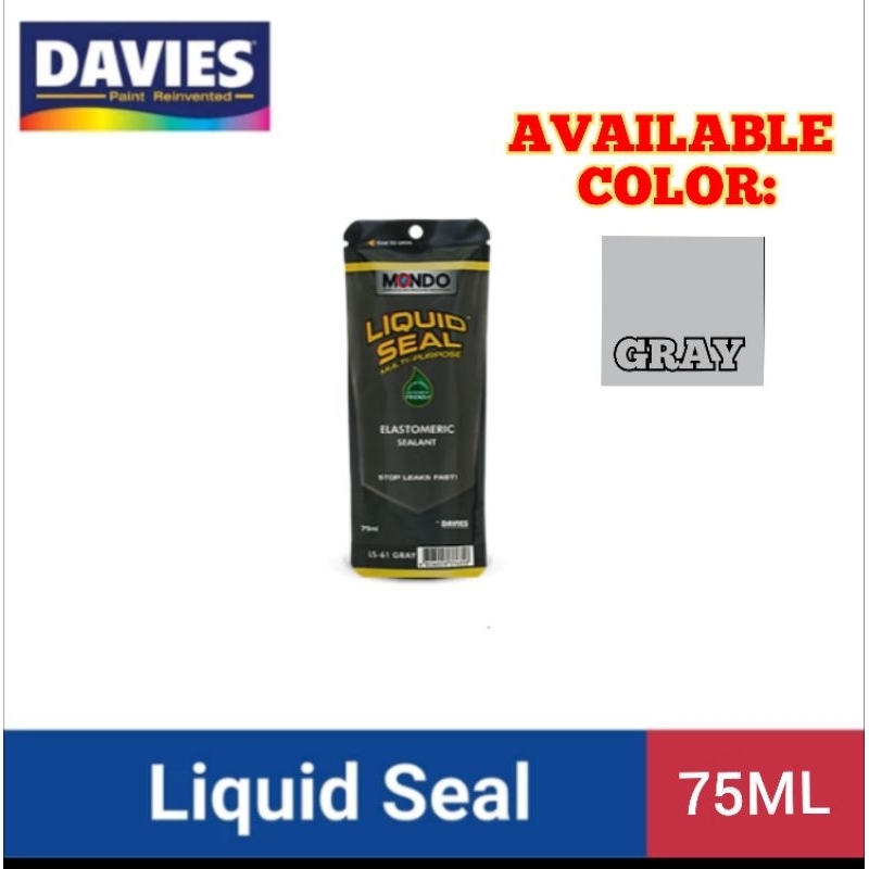 MONDO LIQUID SEAL 2-IN-1 ELASTOMERIC SEALANT AND WATERPROOFER VULCA SEAL ALTERNATIVE SACHET 75ML ...