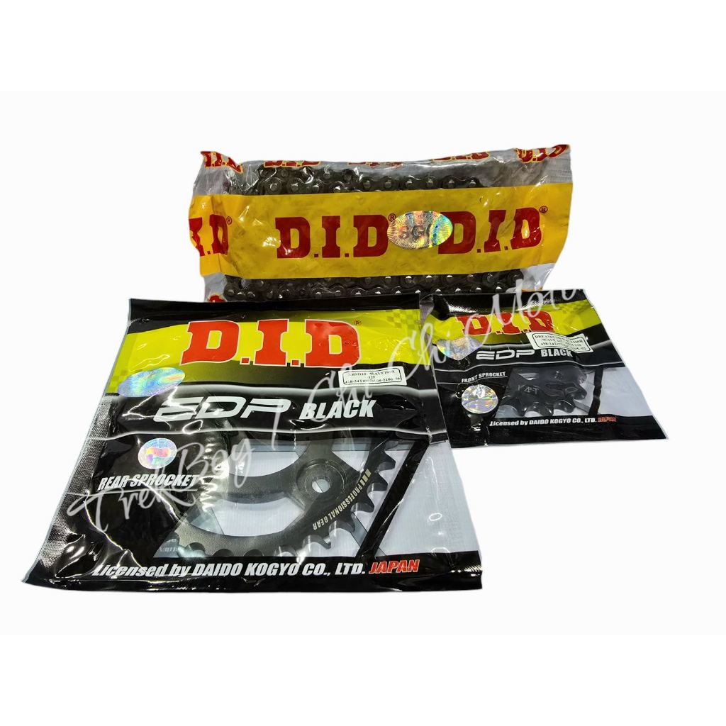 ORIGINAL DID CHAIN SET HONDA WAVE 100R/100/110/125/Dash/Alpha Heavy ...