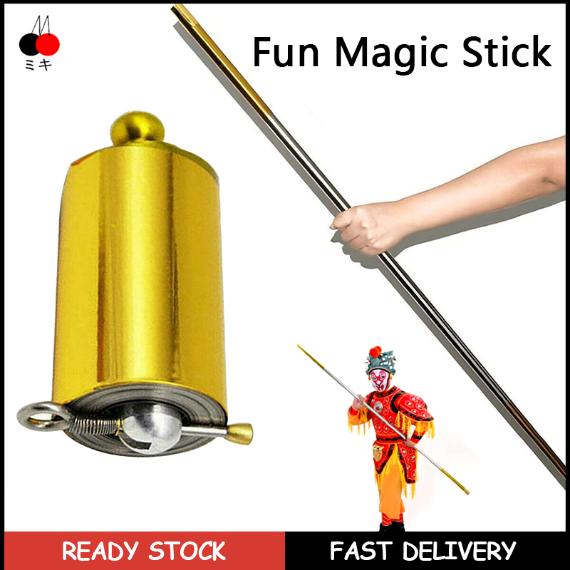 Magic Stick Metal Stainless Steel Appearing Cane Elastic Rod Durable ...