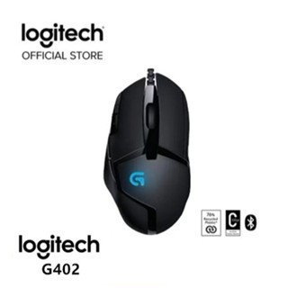 Logitech G402 Optical Gaming Mouse Hyperion Fury USB 8 Buttons 9 ...