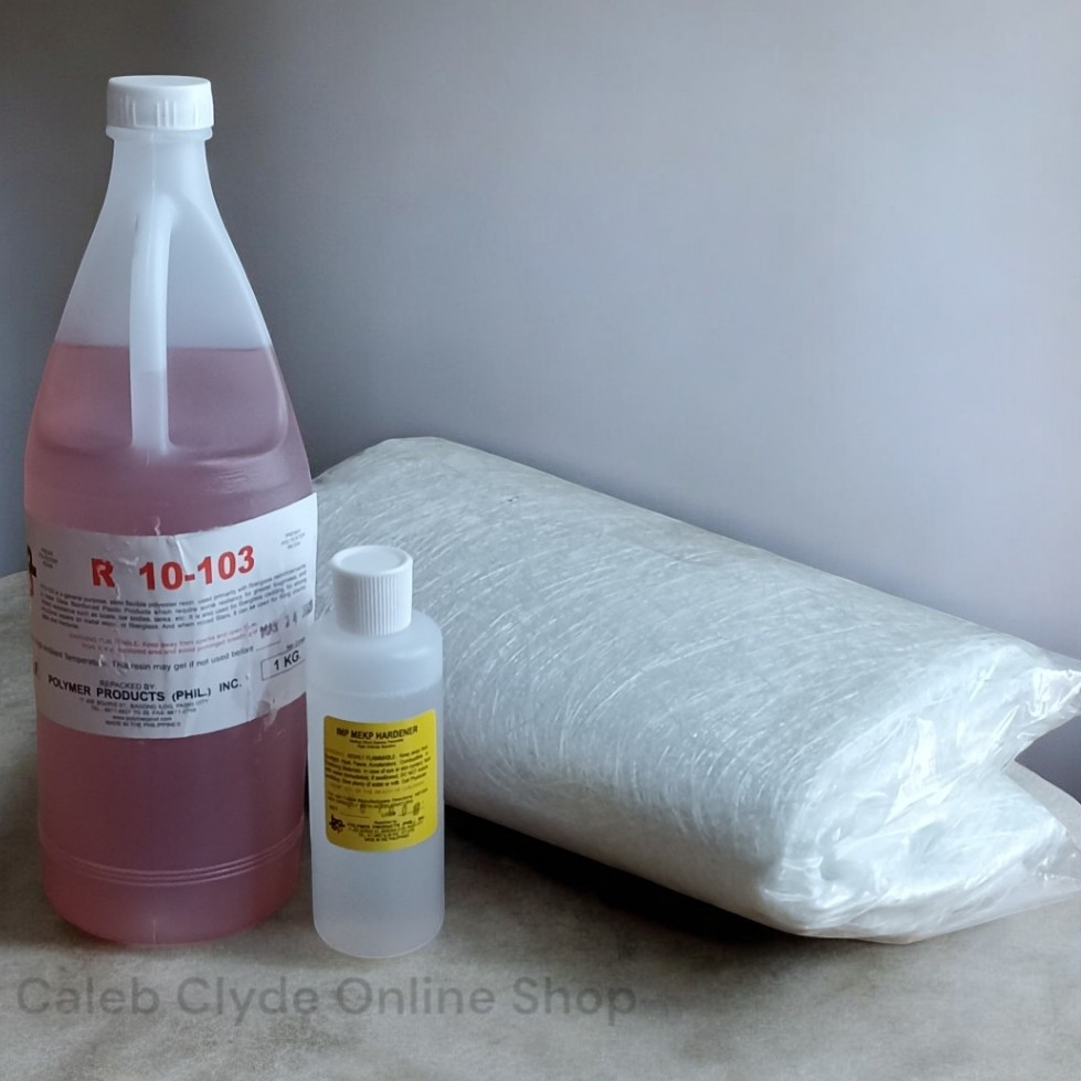 Fiberglass Premix Resin with Imported Hardener | Shopee Philippines