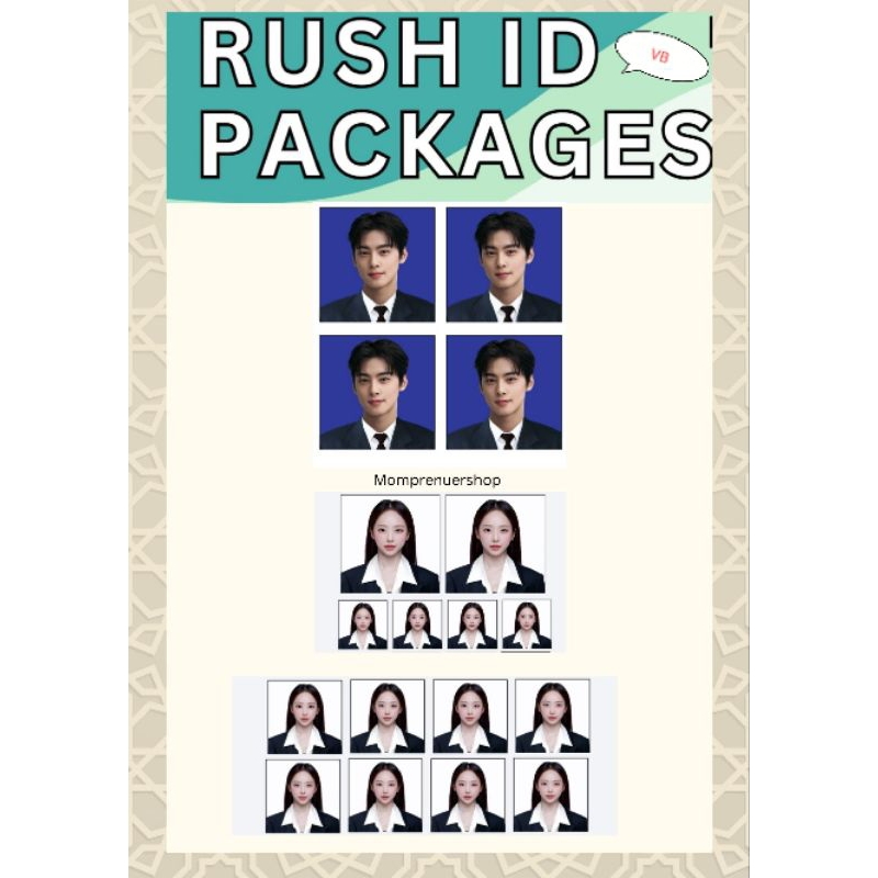 RUSH ID send your PHOTO/PICTURE and all DETAILS before check out ...