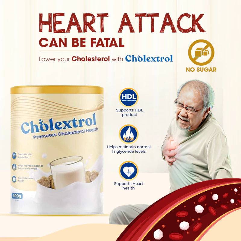 Cholextrol Colostrum Milk 400g/can Help Lower Cholesterol Enhance ...