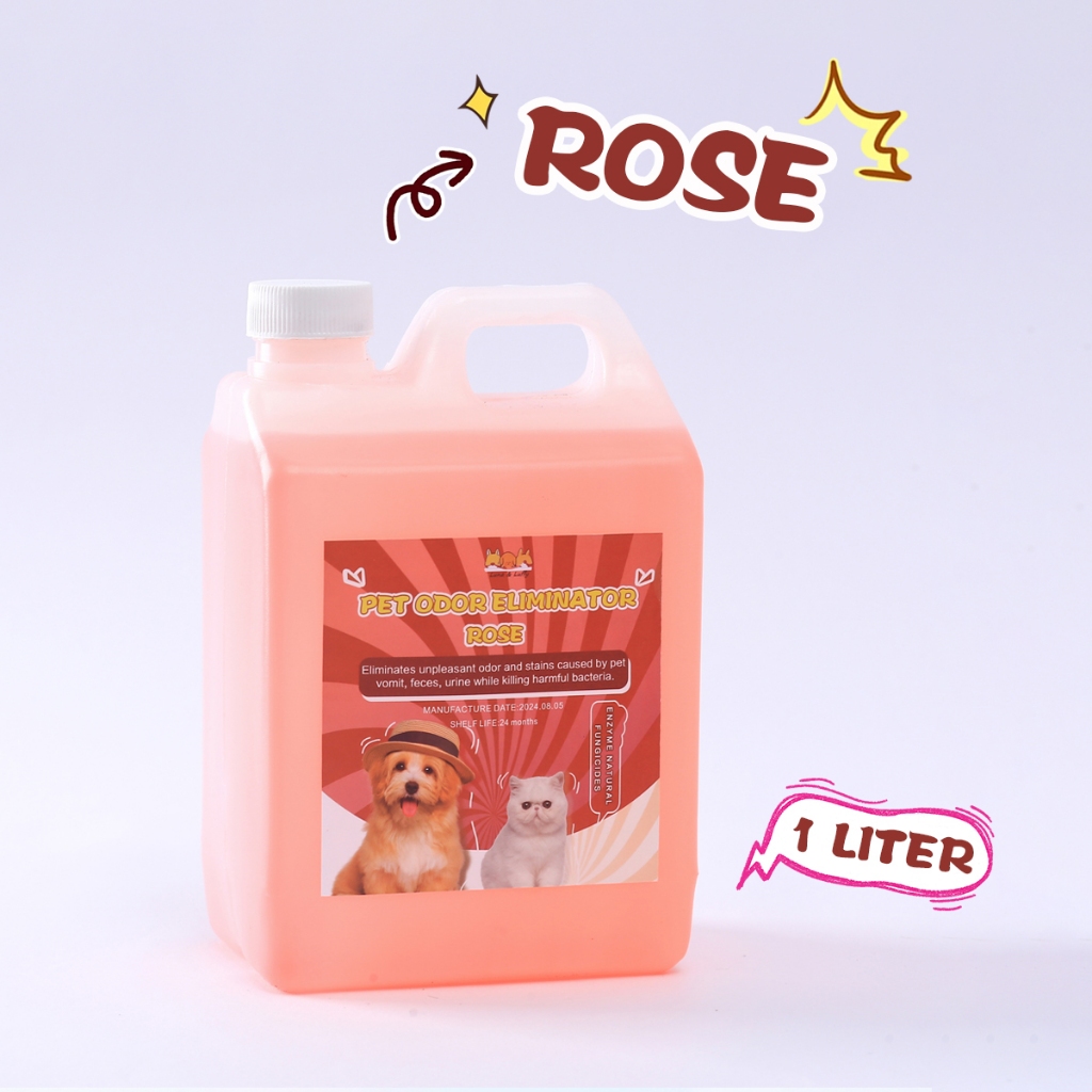 1 G Pet Odor Eliminator Enzyme disinfectant Dog and Cat Poop & Pee ...