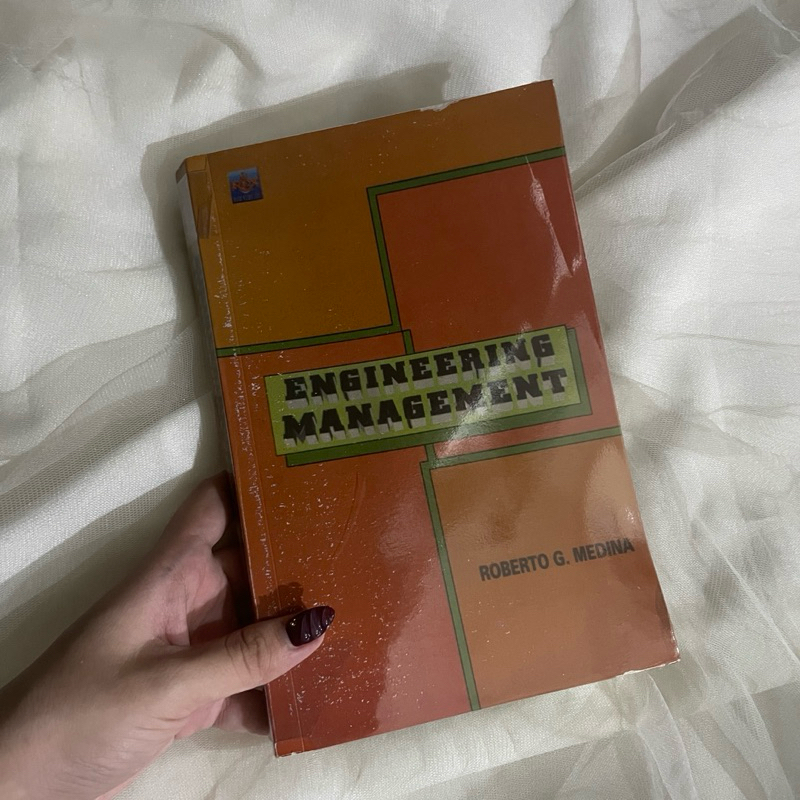 Engineering Management Book Roberto G. Medina | Shopee Philippines
