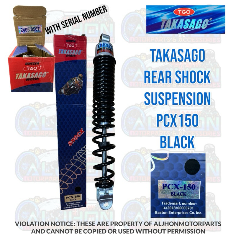 TAKASAGO SHOCK PCX150 ORIGINAL | Shopee Philippines