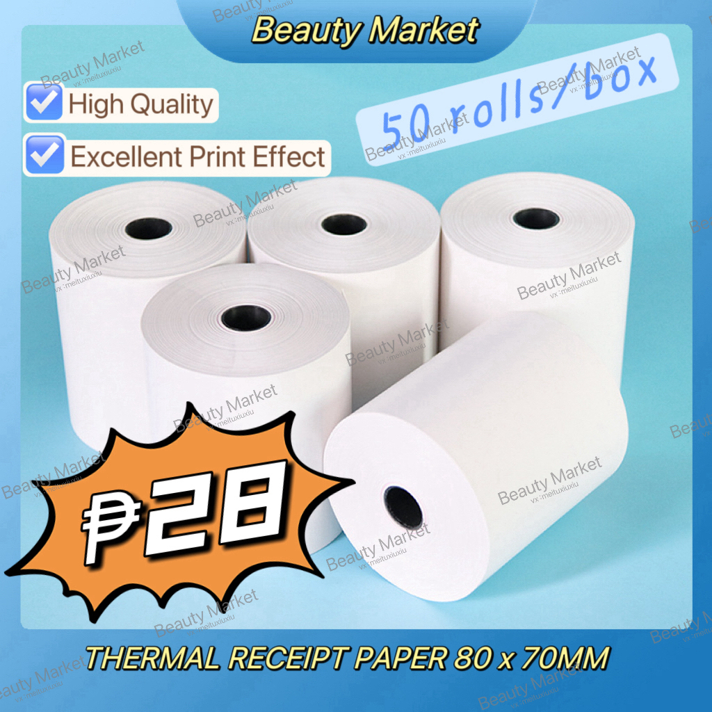Thermal POS Receipt Paper 80 x 70 local factory big stock wholesale ...