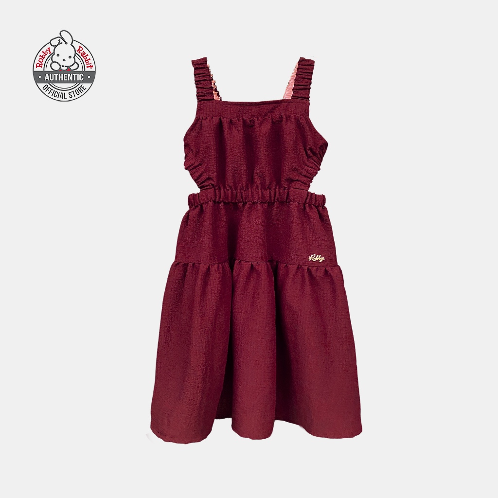 Robby Rabbit Florence Muse Dress (Maroon) | Shopee Philippines