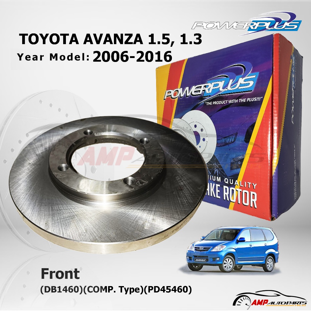TOYOTA AVANZA 2006-2016 (GEN.TYPE) Powerplus Diameter: 233mm 2006-2016 ...