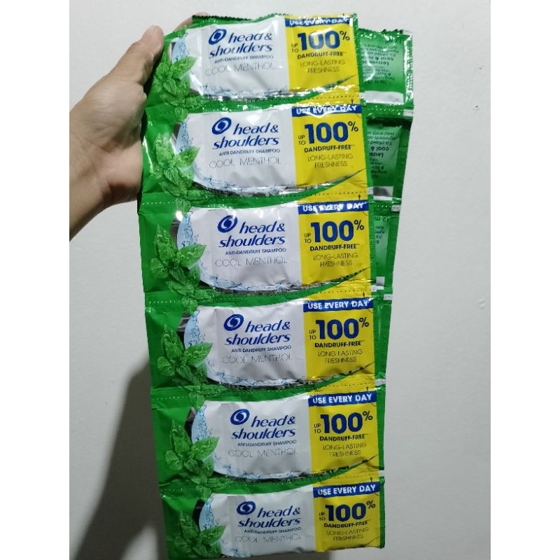 Head and Shoulder per dozen trio sachet | Shopee Philippines