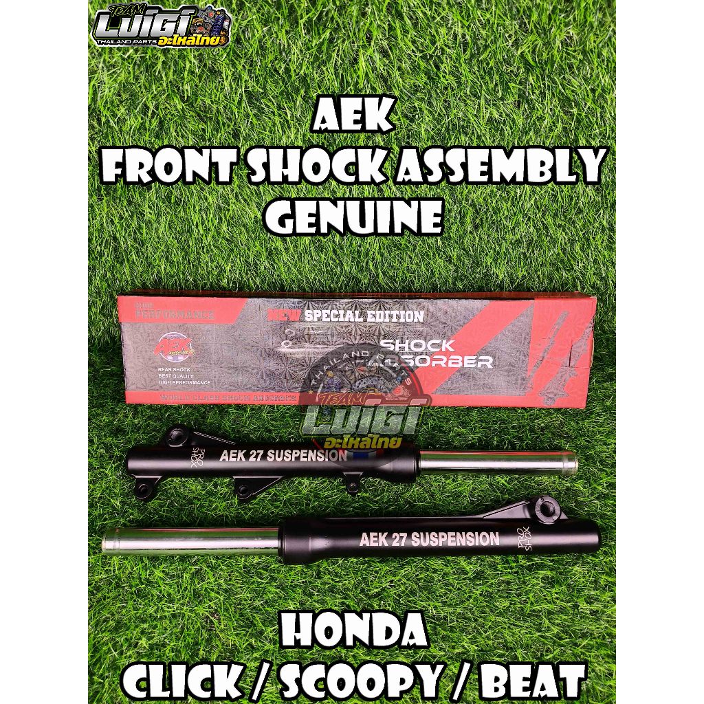 AEK GENUINE FRONT SHOCK ASSEMBLY HONDA BEAT / CLICK / SCOOPY HEAVY DUTY THAILAND MADE | Shopee ...